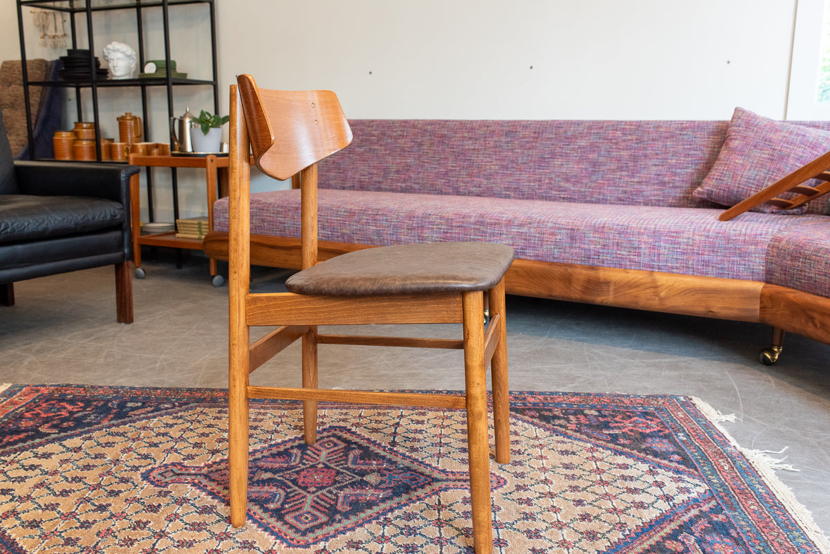 Single Teak MCM Chair – KOLLEKTION