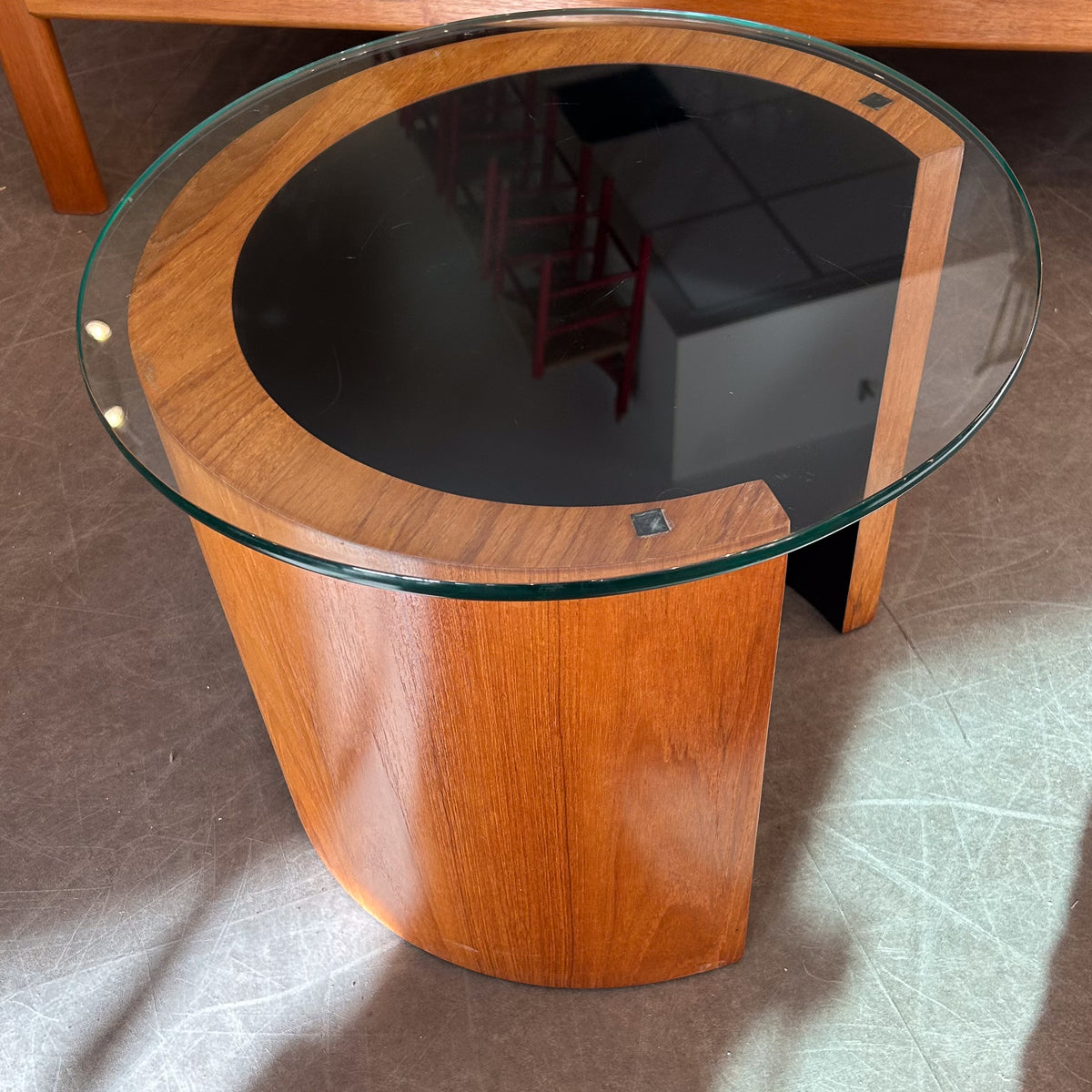 Vintage RS Associates Lunar Side Table with Glass Top – KOLLEKTION